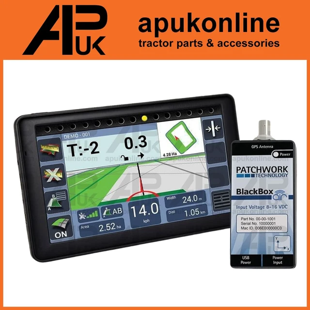 7& SCREEN GPS Guidance System Digital Map for Tractor Forage Harvester ...
