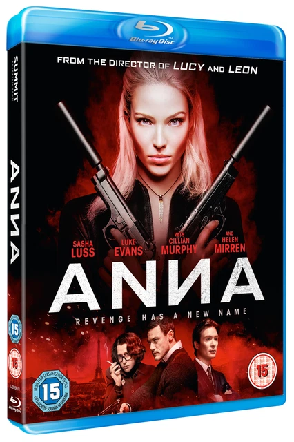 ANNA (BLU-RAY) ALEXANDER Petrov Eric Godon Luke Evans Helen Mirren ...