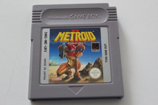 JEU METROID 2 Return of Samus sur Game boy ORIGINAL UKV Pile neuve EUR ...