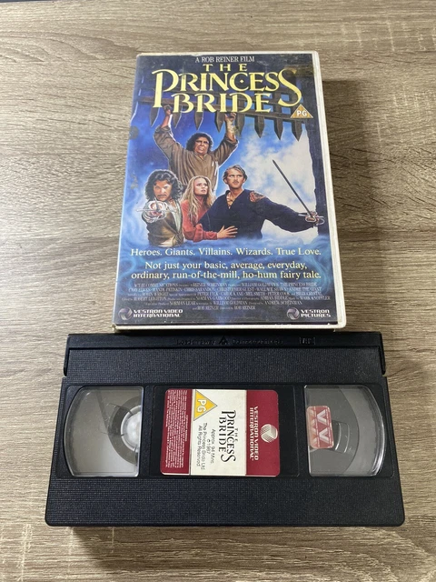 THE PRINCESS BRIDE (1987) PG PAL VHS Video Tape £6.99 - PicClick UK