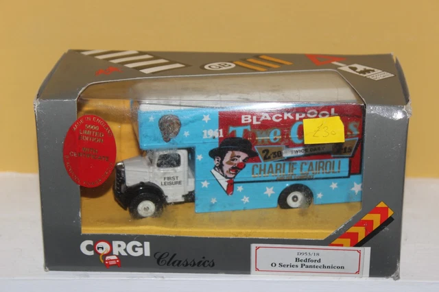 CORGI CLASSICS D953/18 Bedford 0 Series Pantechnicon £5.92 - PicClick UK