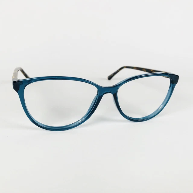 SPECSAVERS EYEGLASSES TRANSLUCENT BLUE CATS EYE glasses frame MOD:MAUVE ...