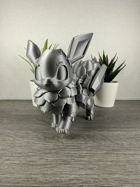 3D PRINTED MECHA Eevee - Pokemon Inspired Statue $20.00 - PicClick CA