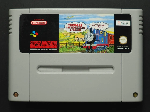THOMAS THE TANK Engine & Friends for Super Nintendo SNES PAL CART ONLY ...