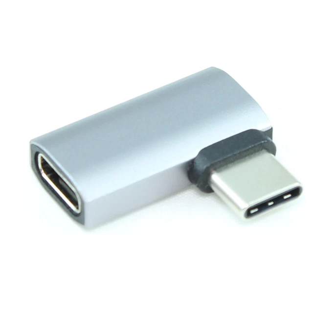 USB4 TYPE-C 40G/240W Male to Female Angle 90 degree Left/Right Adapter ...