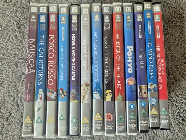 STUDIO GHIBLI COLLECTION DVDs Bundle x13 Anime Sealed EUR 57,88 ...