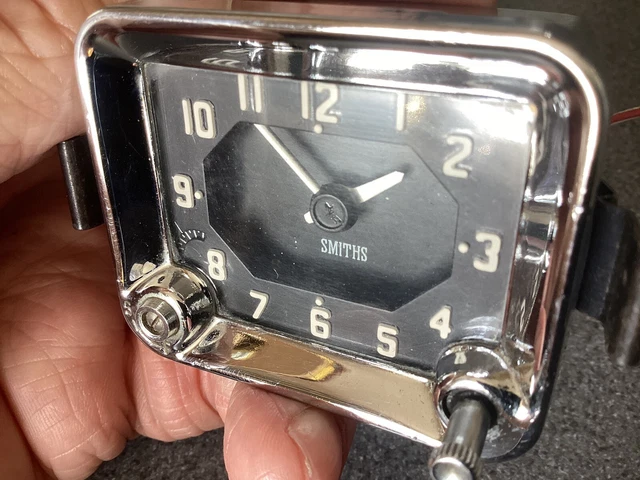 VINTAGE - SQUARE Car Clock by SMITHS - Very Clean Condition / Not ...