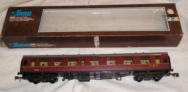 LIMA COACH, LMS maroon, running number E15865, excellent, 1 of 2 £24.95 ...