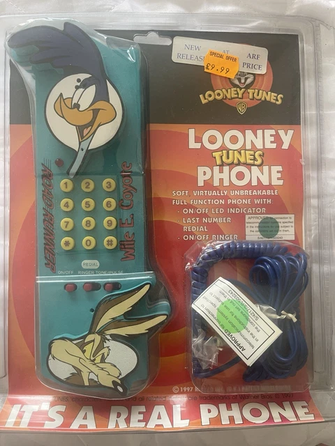 BRAND NEW VINTAGE Looney Tunes Road Runner Wil-e-Coyote Soft foam ...
