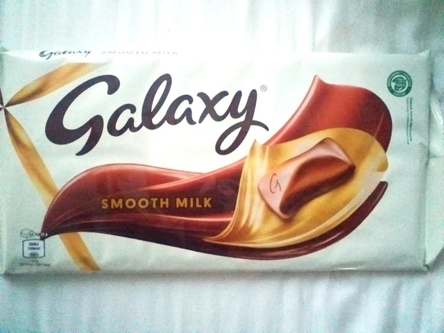LARGE GALAXY CHOCOLATE Bar, Smooth Milk Chocolate, 360g, Sharing Gift ...