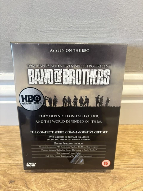 BAND OF BROTHERS DVD Complete HBO Series Gift Set 6 Disc Box Set New ...