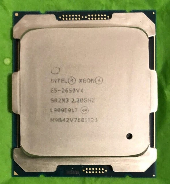 SR2N3 INTEL XEON E5-2650-V4 2.20GHz FCLGA2011-3 12-Core 24-Threads 30MB ...