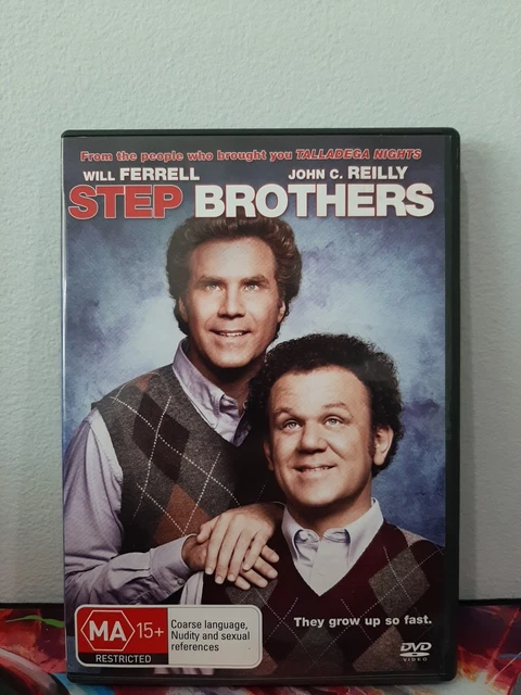 STEP BROTHERS (DVD, 2008) 🍿 Will Ferrell & John C. Reilly Movie - Free ...