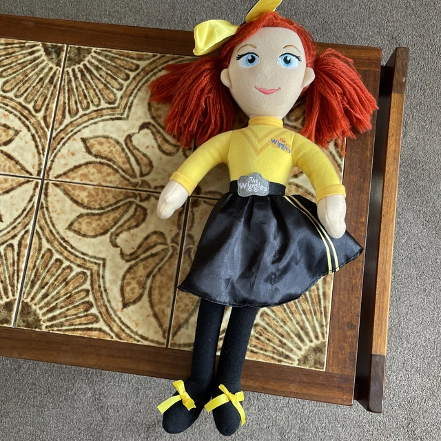 JASNOR THE WIGGLES Emma Large Soft Toy Plush 20” Yellow Rag Doll ...
