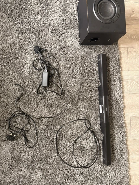 PHILIPS SOUND BAR HTL3110B no Remote (Working) Good Condition Wires ...