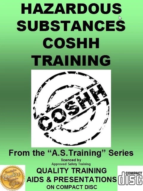 HAZARDOUS SUBSTANCES COSHH Health & Safety Training Current for 2021 ...