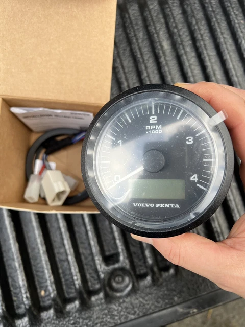 VOLVO PENTA TACHOMETER 85mm Tacho Rev Counter Gauge 23715874 EUR 230,14 ...