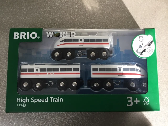 BRIO 33748 HIGH Speed Train Brio World Thomas Compatible 3+ Brand New £ ...