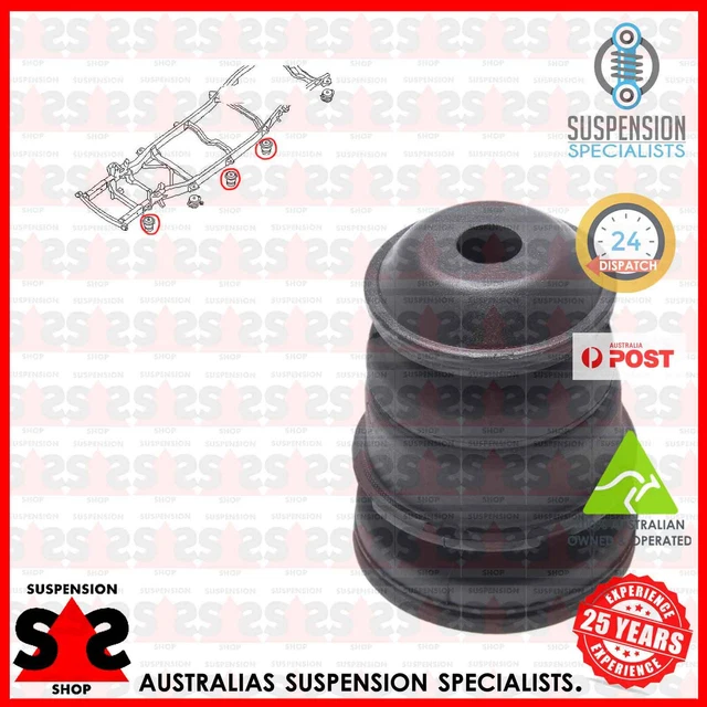 LOWER FRONT AXLE Bushing, Axle Beam Suit NISSAN Navara 2.5 D NAVARA NP300 (D40) EUR 38,59 ...