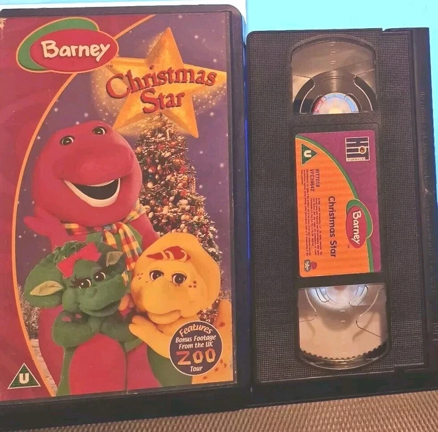 BARNEY CHRISTMAS STAR VHS 2002 £14.99 - PicClick UK