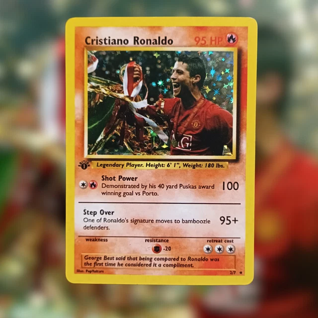 CRISTIANO RONALDO POKÉMON Card, Man Utd £10.77 - PicClick UK