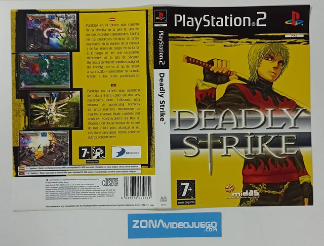 CARATULA DEADLY STRIKE, Sony Playstation 2, Pal-Esp. SIN JUEGO EUR 3,95 ...