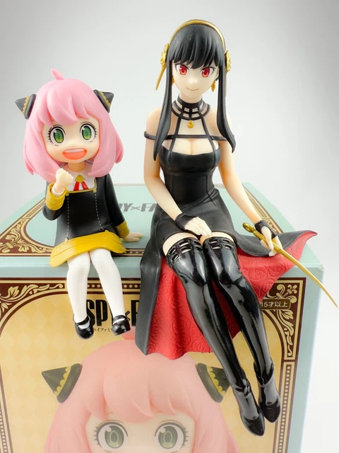SPY X FAMILY Anya Yor Forger Figure Noodle Stopper Set of 2 FuRyu Japan ...