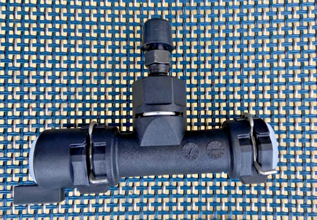 AUDI TT 8N VW 6 speed MANUAL GEARBOX CLUTCH T PIECE BLEEDER CONNECTOR ...