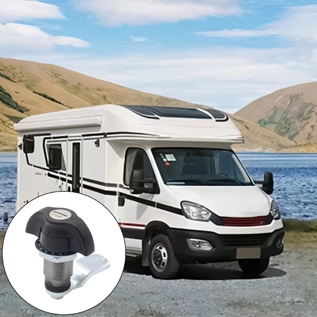 CABINET CAMS LOCK Waterproof Caravans Button Lock Rotary Motorhome ...