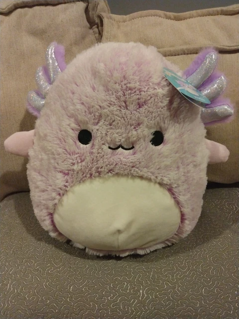 SQUISHMALLOWS FUZZAMALLOWS, MONICA The Axolotl, 12''' Neuf avec ...