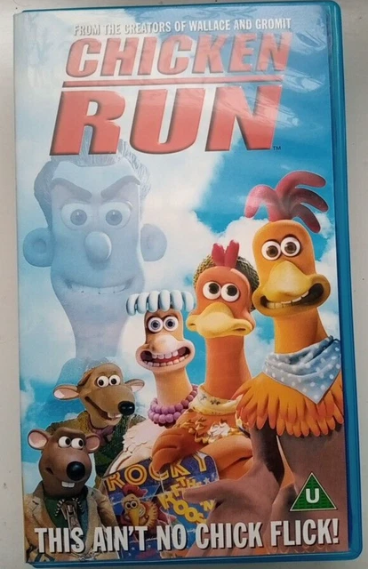 CHICKEN RUN - VHS Video tape £5.50 - PicClick UK