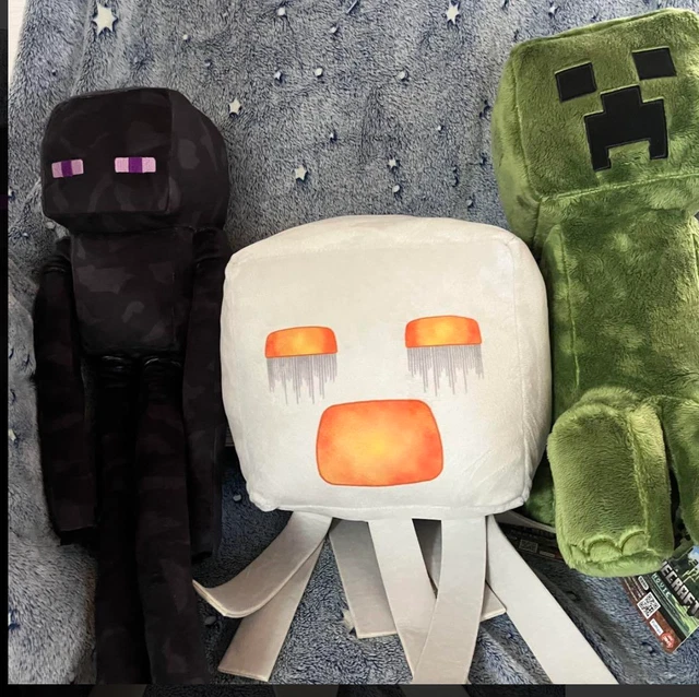 MINECRAFT THE MOVIE Minecraft BIG Creeper Gust Enderman plush doll set ...