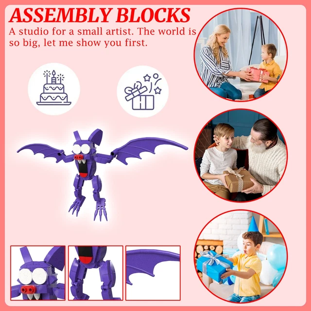 99 NIGHTS IN The Forest Building Blocks Set Bat Figure Theme ...