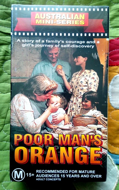 POOR MAN'S ORANGE. Tape 1 & 2 Vhs (Australian Mini-Series) New/Sealed ...