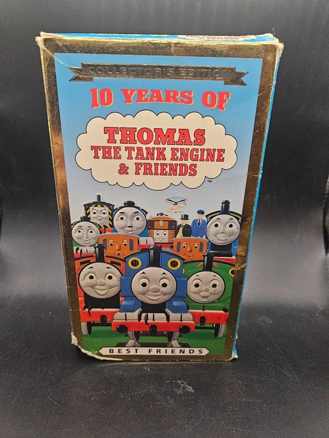 10 TEN YEARS of Thomas the Tank Engine and Friends (VHS, 1999) Tested ...