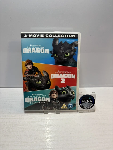 HOW TO TRAIN Your Dragon: 1-3 - DVD - Cert PG - Region 2 £9.99 - PicClick UK