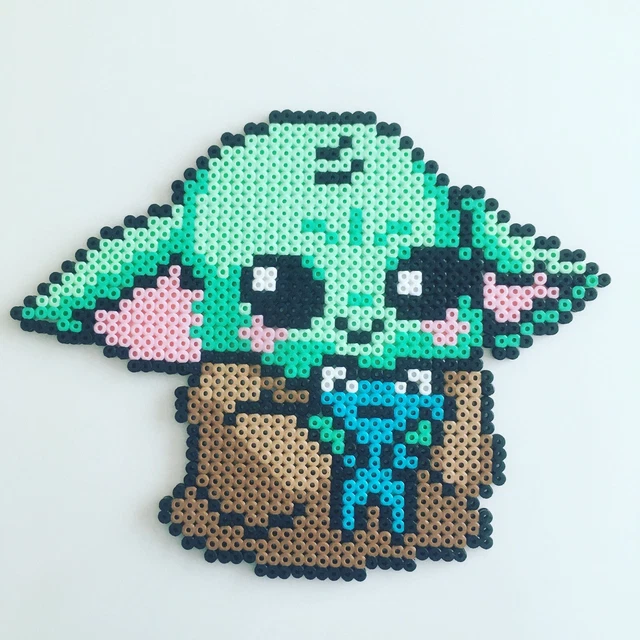 PIXEL ART / Perles A Repasser Star Wars Grogu EUR 7,00 - PicClick FR