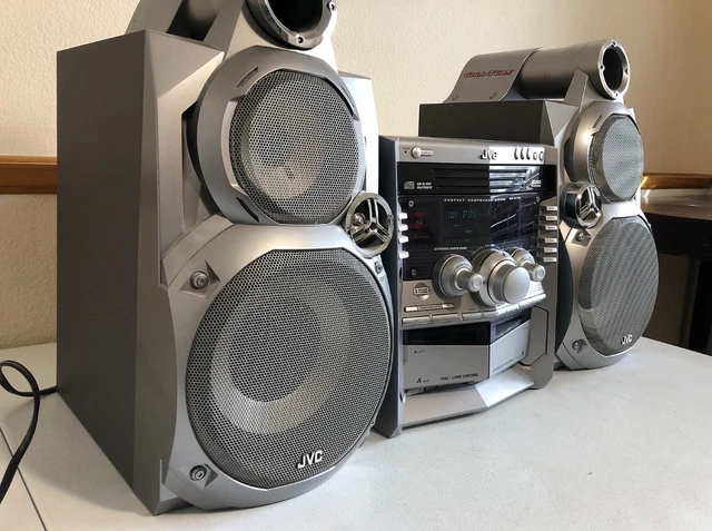 JVC MX GT88 MIni System Compact Stereo Bass Tubes 460 watts Final Price ...