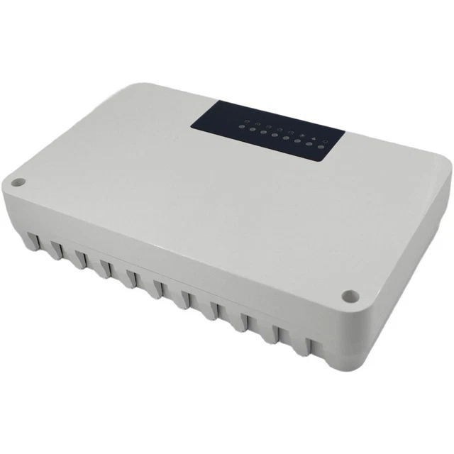 8-ZONE CONTROLLER 8-CHANNEL Hub Circulating Pump Output 250VAC 8A For ...