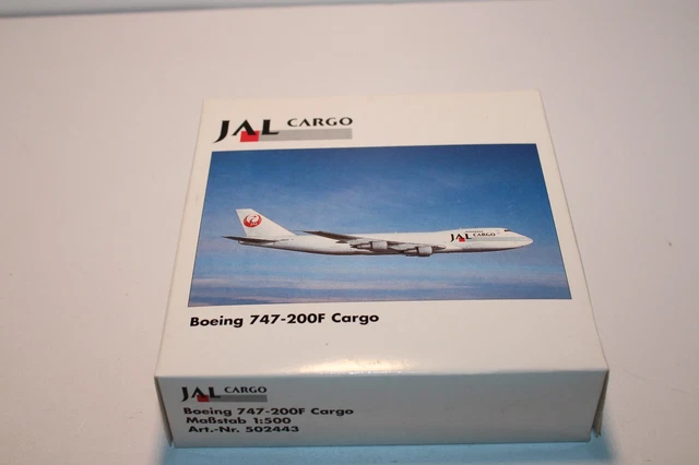 HERPA WINGS 1:500 Flugzeug 502443 Boeing 747-200F JAL Cargo Japan Airlines OVP EUR 16,00 ...