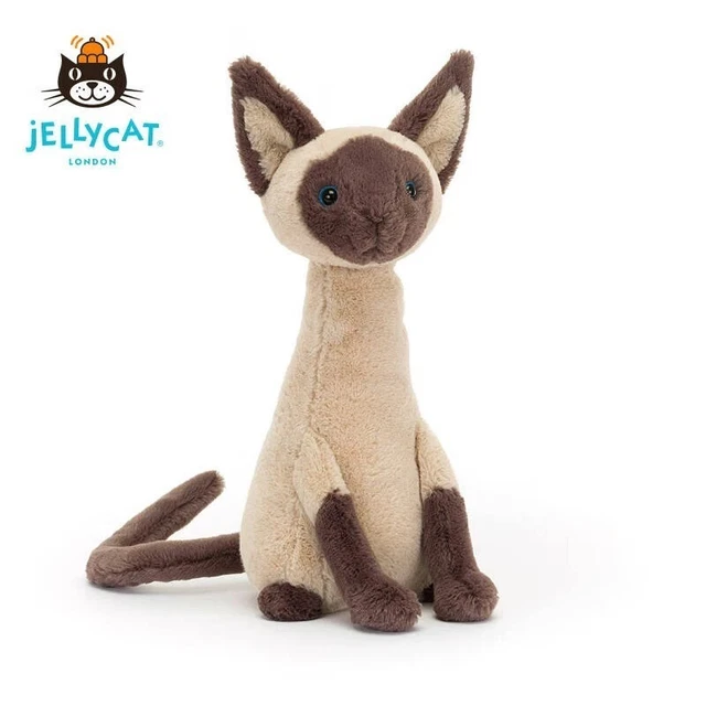 VALENTINE'S DAY GIFT Jellycat Iris Siamese Cat Plush Treasure BNWT ...