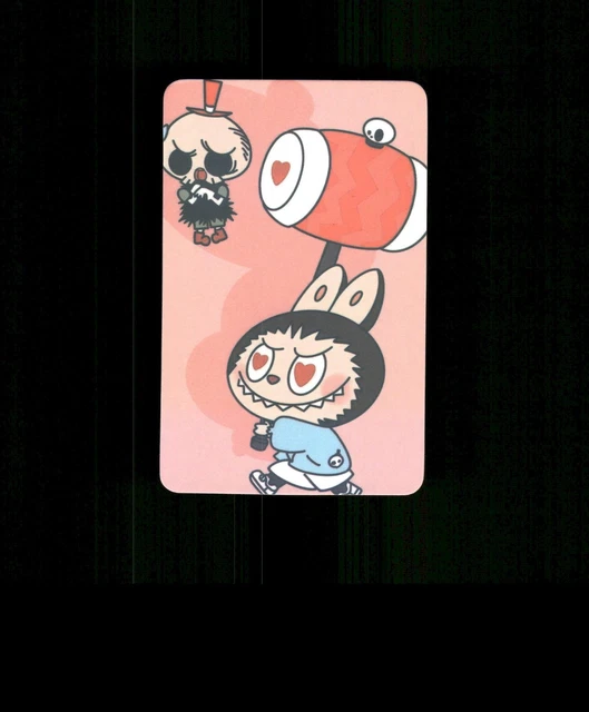HOLO LABUBU DOLL Card Labubu Trading Card Labubu Card Anime Manga The ...