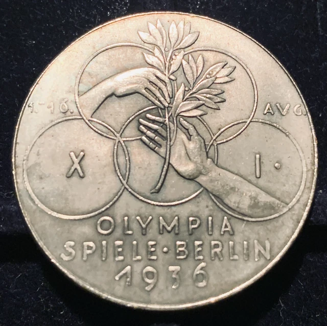 1936 OLYMPIA XI. Olympiade Berlin Historischer Token EUR 13,52 ...