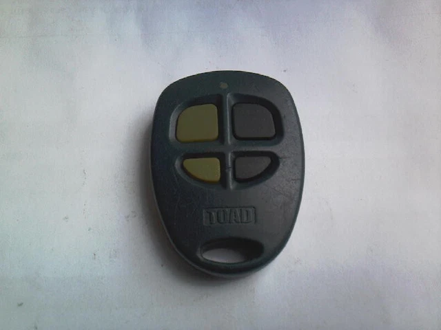 GENUINE TOAD,HONDA,YAMAHA,SUZUKI,KAWASAKI ETC (Rf) 4 Button Remote ...