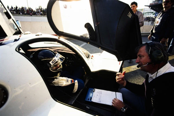 JACKY ICKX JOCHEN Mass Rothmans Porsche Porsche 962 C Le Mans 1985 Old ...