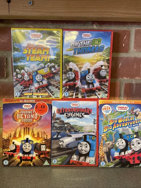 THOMAS THE TANK Engine And Friends DVD Bundle - Mattel X5 £22.99 ...
