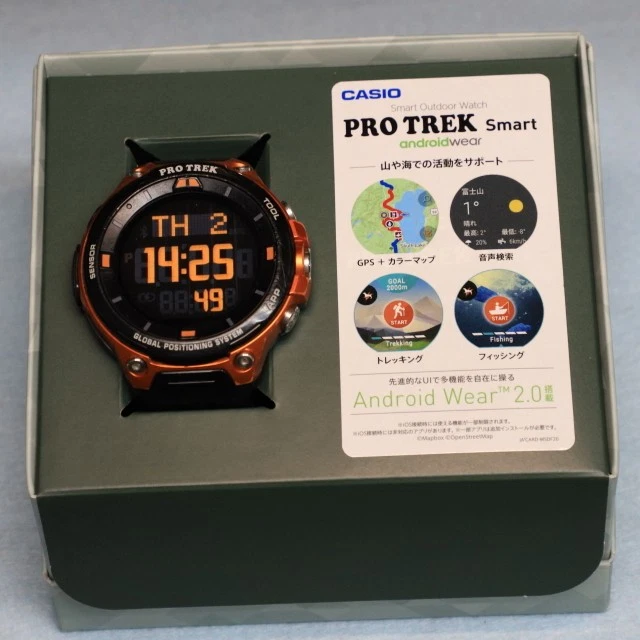 CASIO PROTREK SMART GPS Watch WSD-F20 Black 1.4-inch Used £180.12 ...