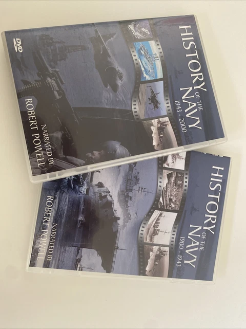 HISTORY OF THE Navy x2 DVD’s - ‘1900 - 1943’ & ‘1943 - 2000’ £4.87 ...