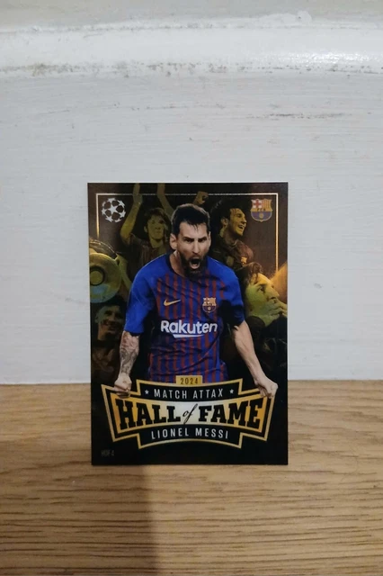 HALL OF FAME Lionel Messi Match Attax 2024/2025 Barcelona 24/25 # HOF4 ...