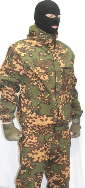 TUTA ESTIVA MIMETICA esercito russo Spetsnaz PARTIZAN SS Leto 44-62 EUR ...